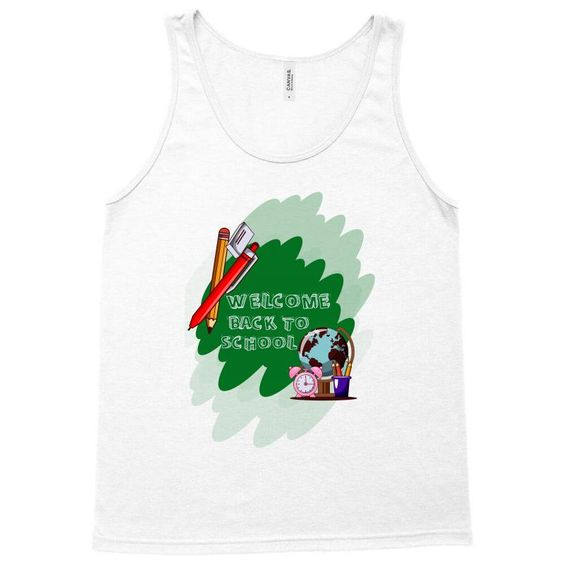 · back to school welcome Tank Top DAP
