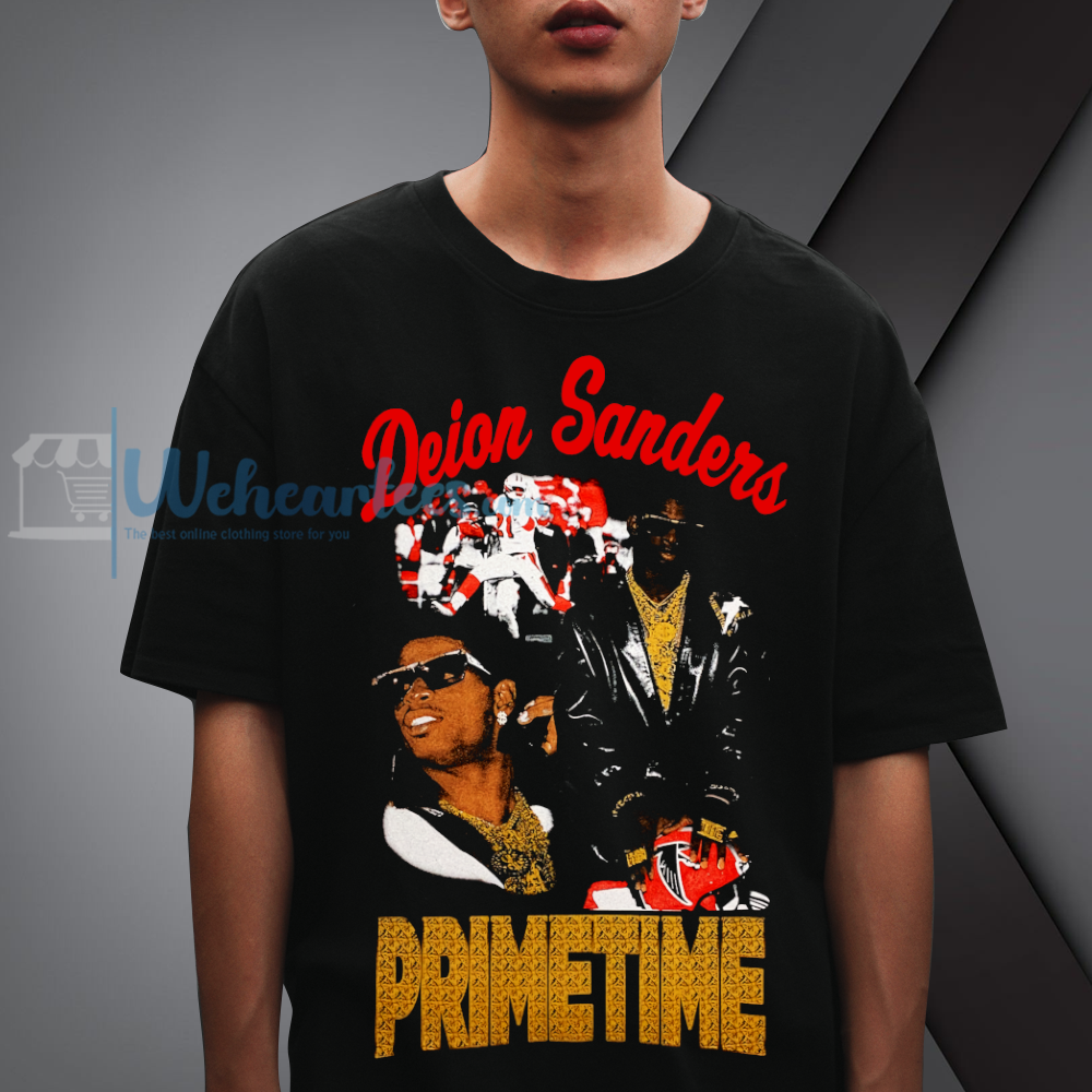 Vintage Deion Sanders Primetime t-shirt NF – weheartees.com