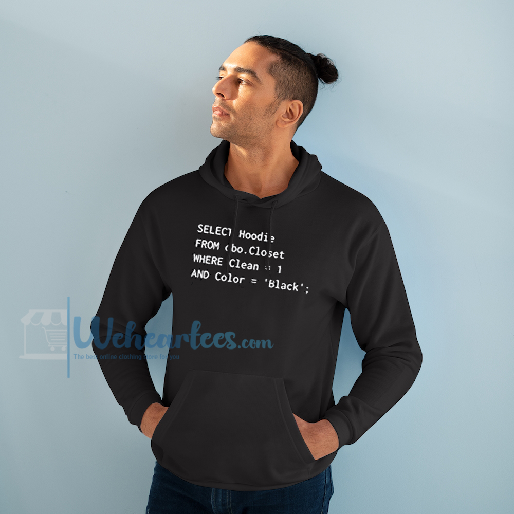 Funny SQL hoodie for Programmer