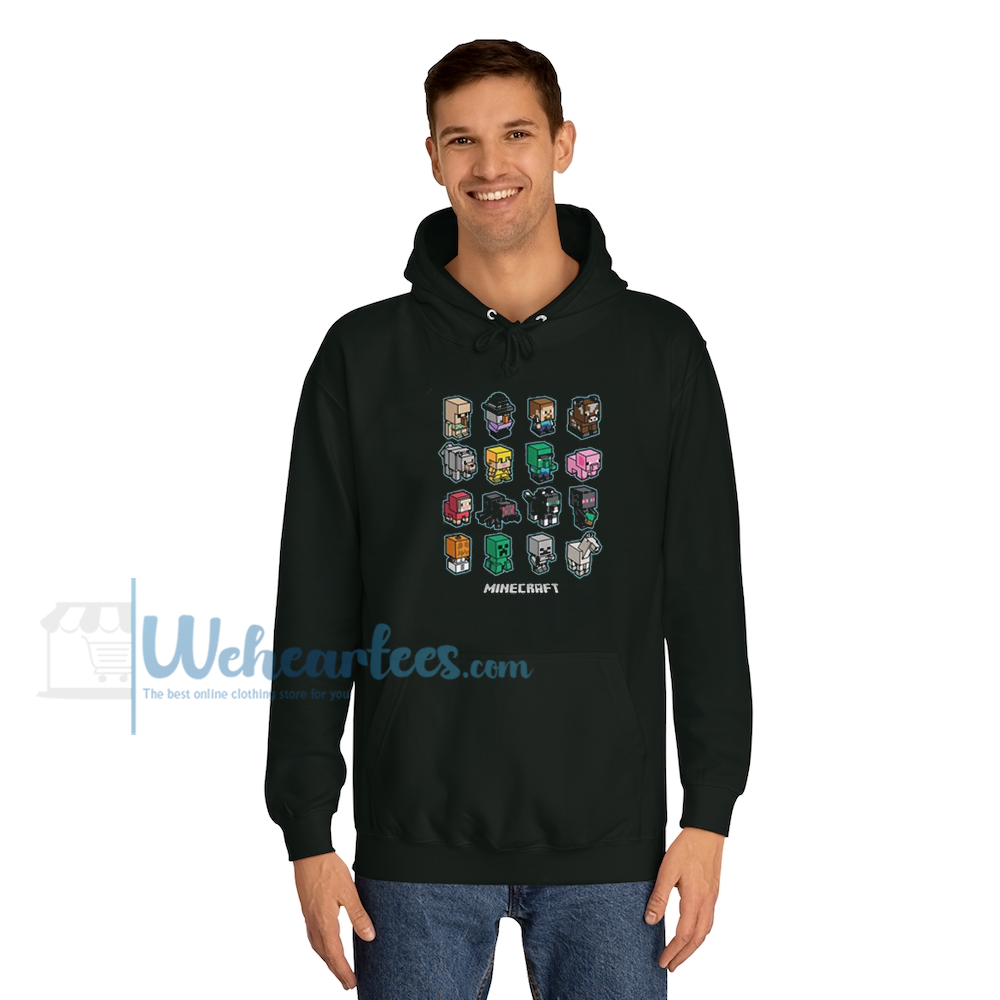 Minecraft Mini Mobs Hoodie
